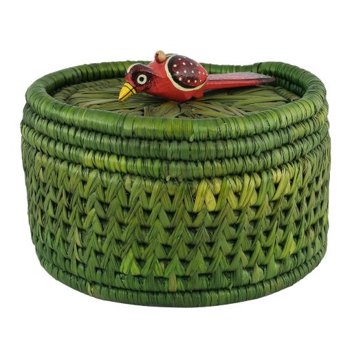 Hariyali Moonj Grass Basket - directcreate.com