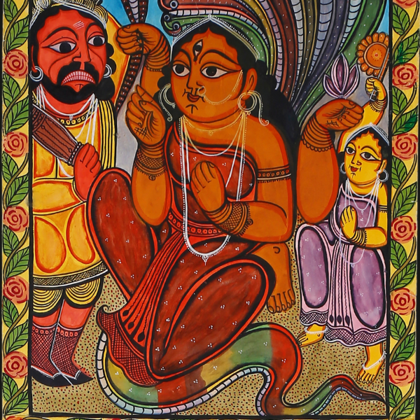 BENGAL PATTACHITRA ART- SCROLL FORM - directcreate.com