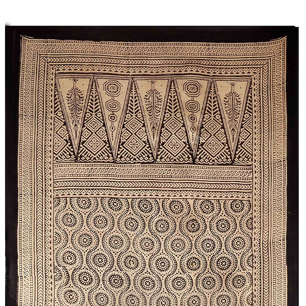 Bagh Print Cotton Mulmul stole - directcreate.com