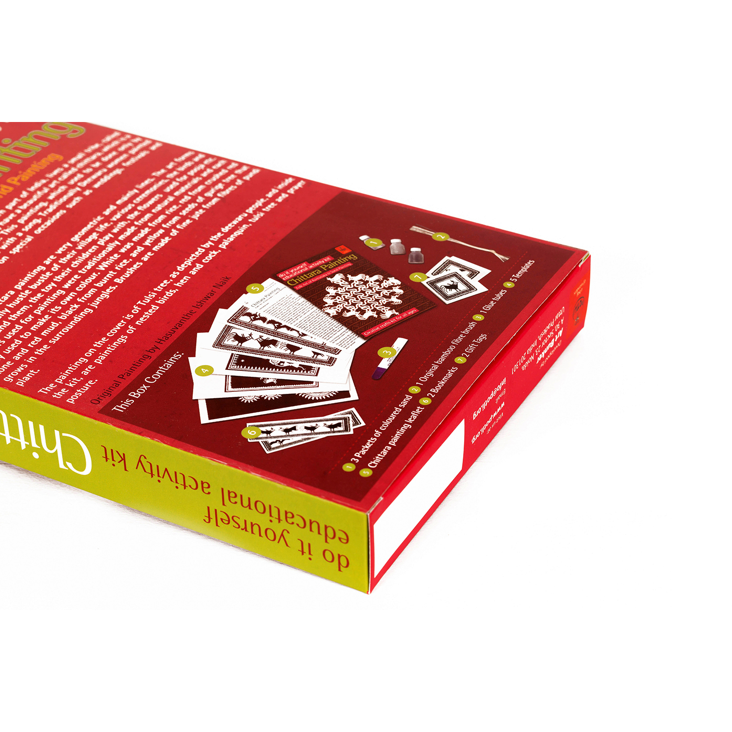 DIY Indian Traditional Painting Kits: Chittara Painting of Karnataka ...