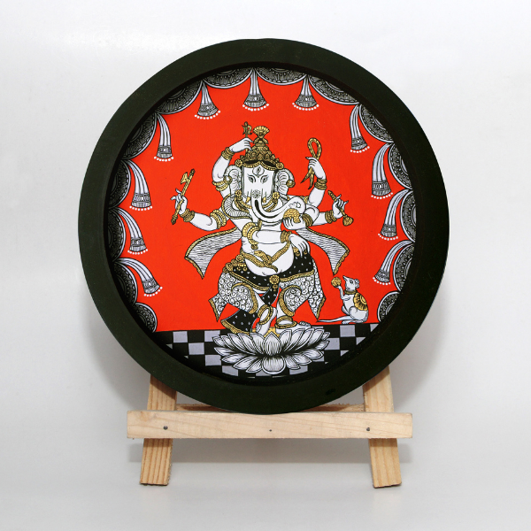 Ganesha 3 - Pattachitra Painting - directcreate.com