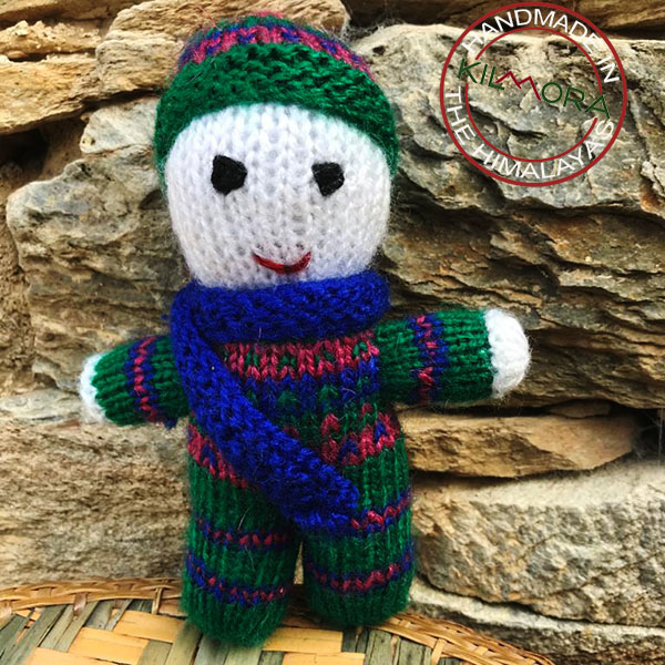 Hand-knitted Doll - directcreate.com