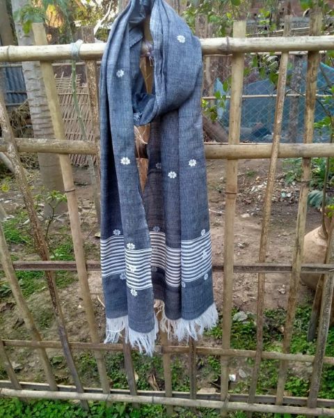 Handwoven Cotton Stole - directcreate.com