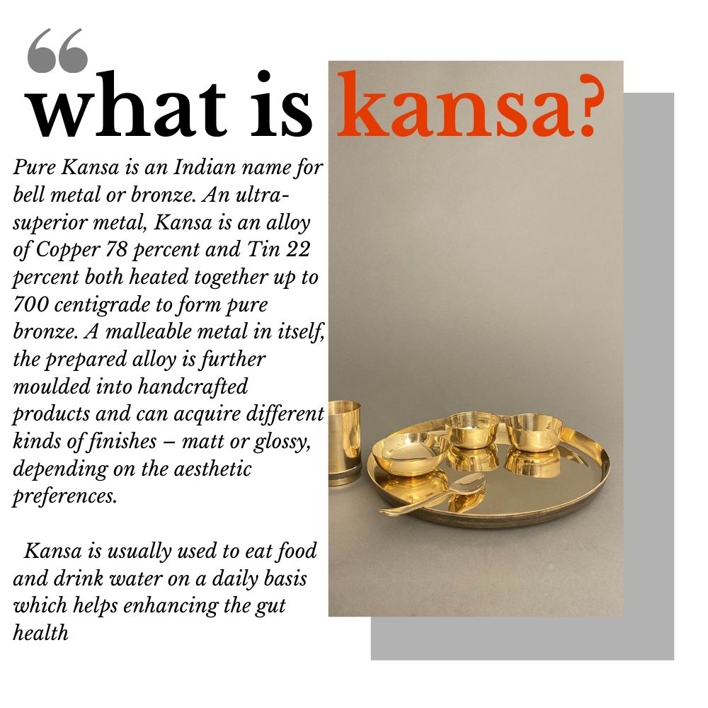 Kansa glass Set of 2 - directcreate.com