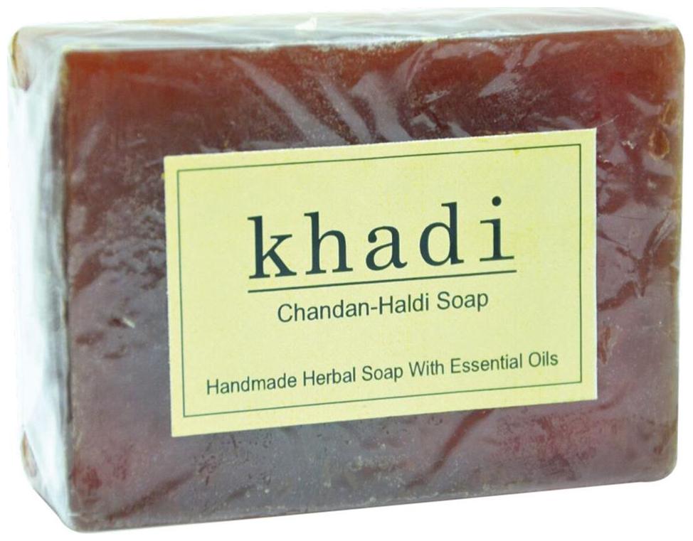 Handmade Fabric Chandan-haldi Soap - directcreate.com