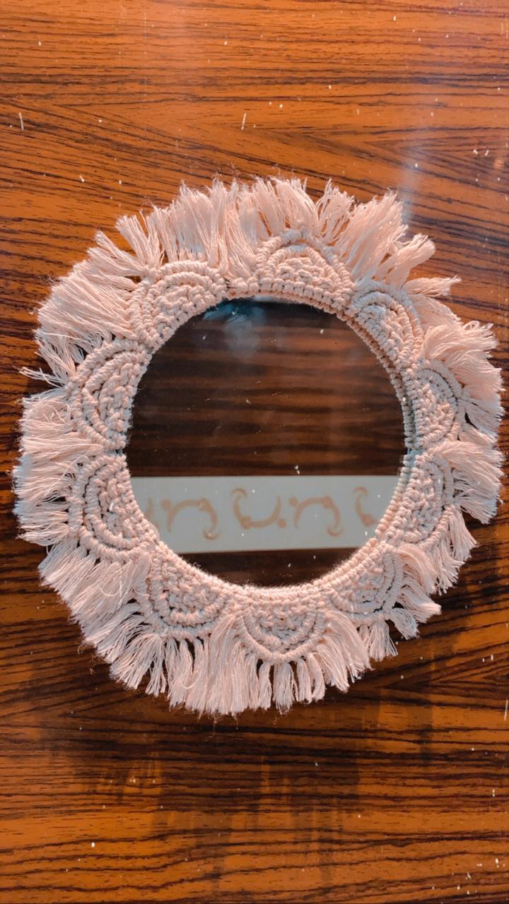 Macrame mirror - directcreate.com
