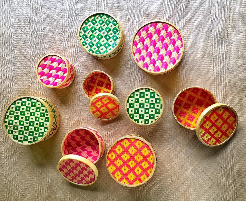 Multipurpose Bamboo Containers- Set of 3 - directcreate.com