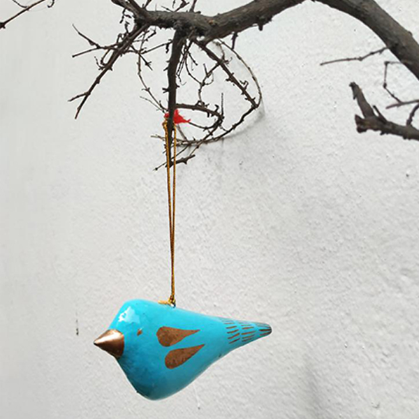 Papier Mache Sparrow - directcreate.com