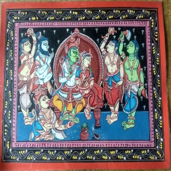 Rama Darabara Pattachitra Painting - directcreate.com