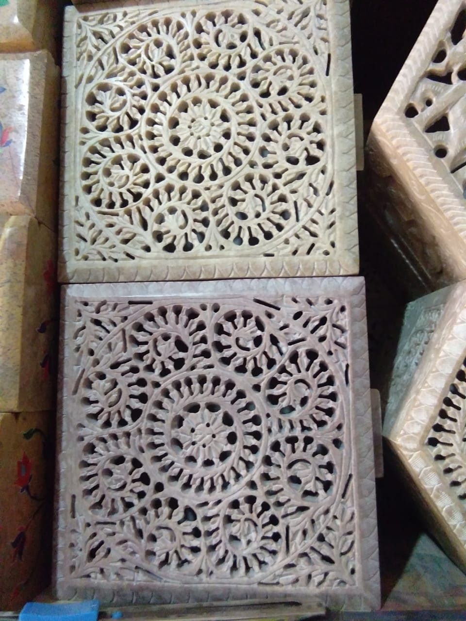 Gaura Stone Square Box - directcreate.com